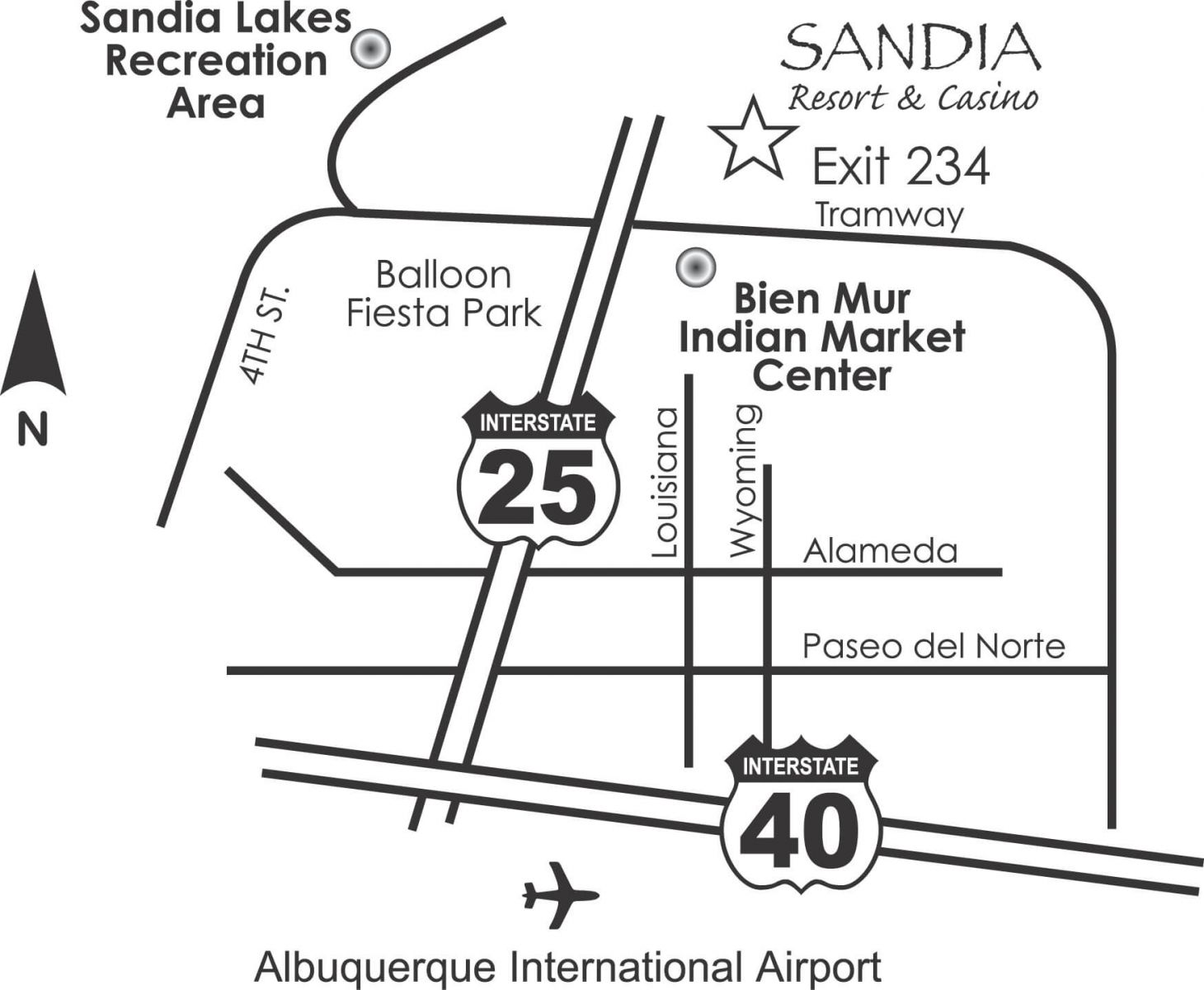 Directions - Sandia Golf Club